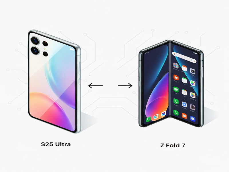 Samsung Galaxy S25 Ultra vs Galaxy Z Fold 7: In‑Depth Comparison - UBOS