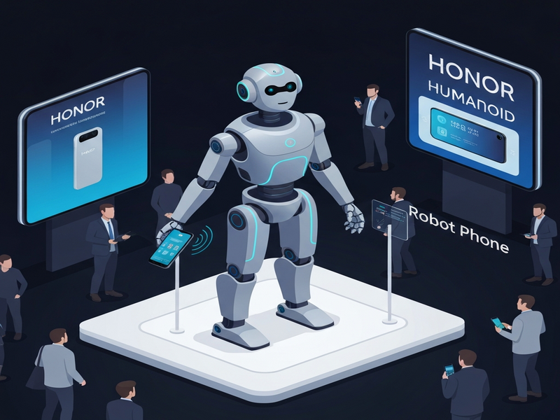 Honor to Debut Humanoid Robot and Robot Phone at MWC 2026 - UBOS