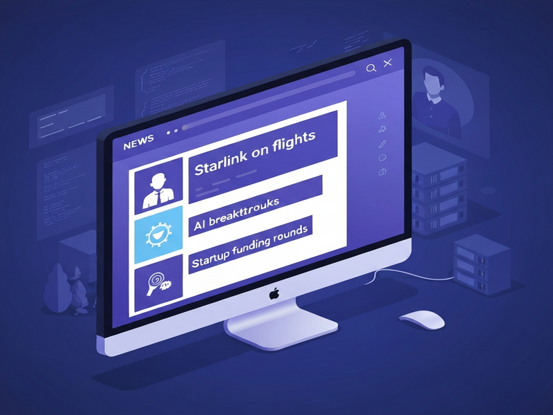 Starlink on Flights: New Tool Predicts In‑Flight Connectivity ...